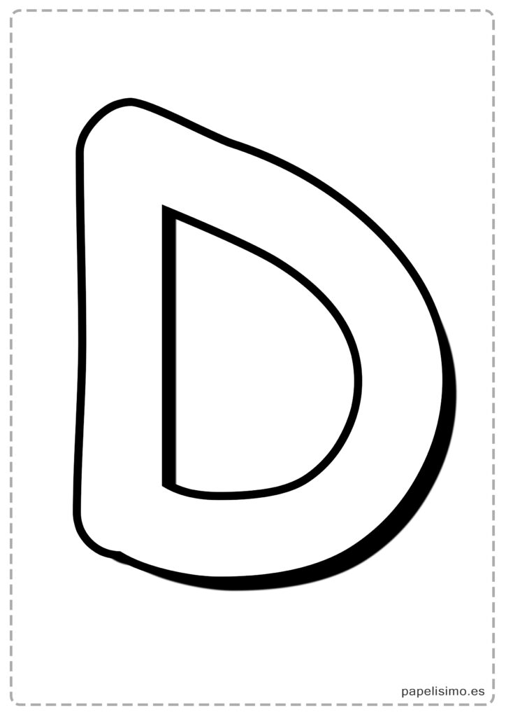 Letras grandes para imprimir - Papelisimo