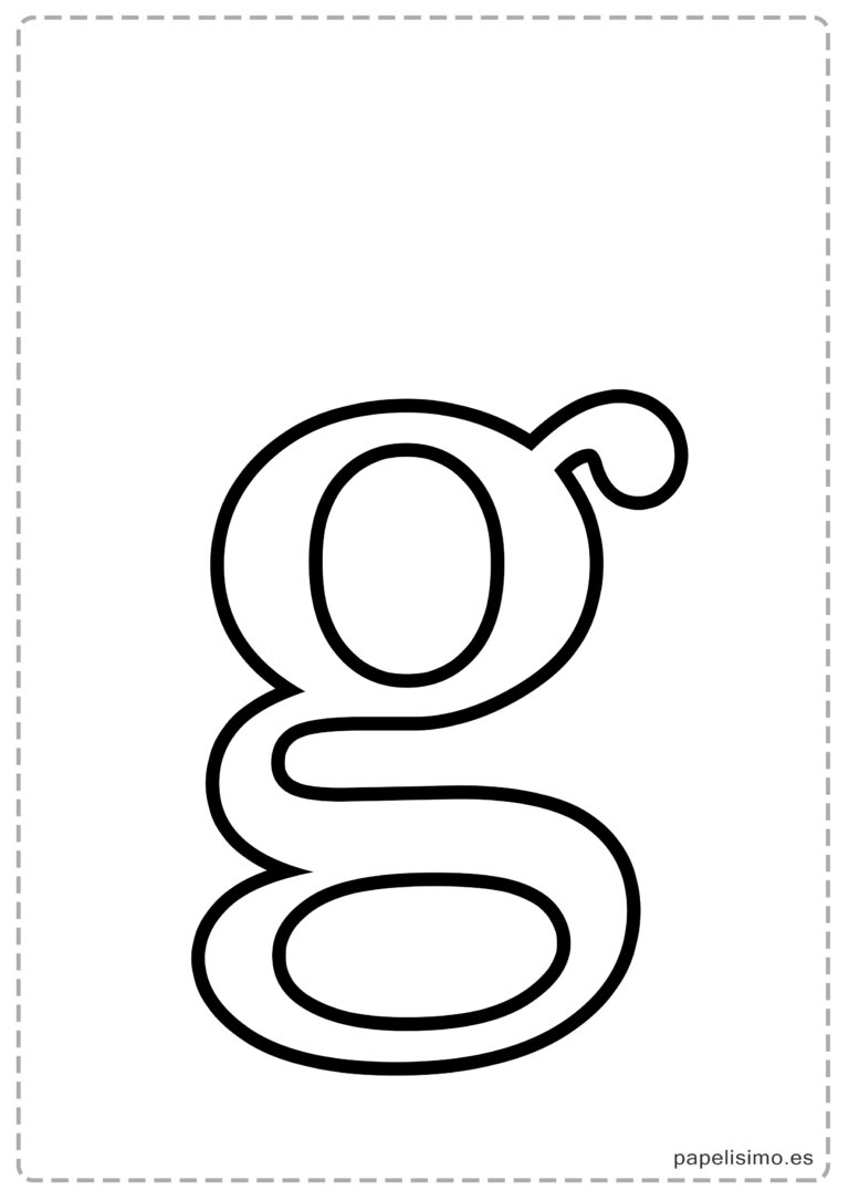 letras grandes imprimíveis (minúsculas) - PAPELISIMO | CDhistory