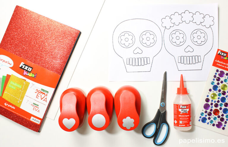 Cómo hacer catrina (con plantillas) - Papelisimo