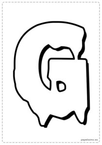 Letras Halloween para imprimir (incluye ñ) - Papelisimo