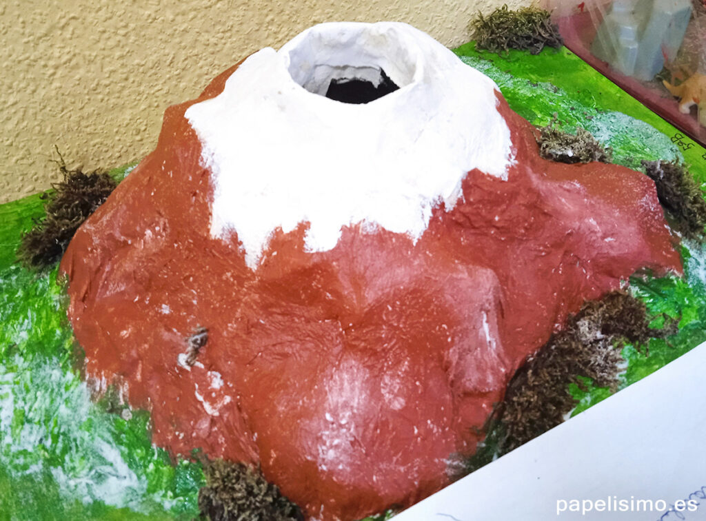 Cómo hacer un volcán casero (experimento para niños) - Papelisimo