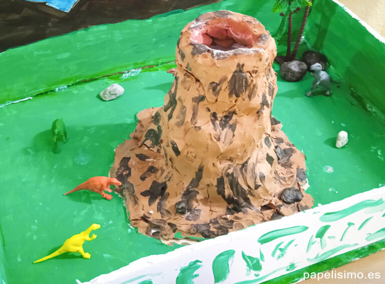 Como-hacer-volcan-casero-experimento-ninos-4 - Papelisimo
